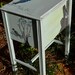 Custom Bird Side Table or Nightstand, Hand Painted Antique Wood ...