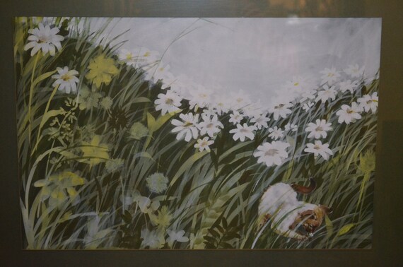 Original Watercolor Painting Signed by Artist Jean Zella | Etsy