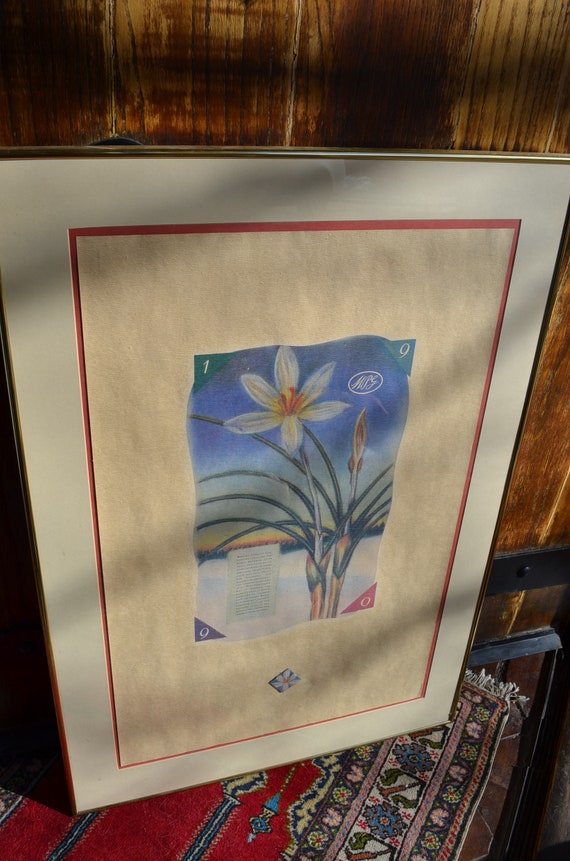 Duffy Original Day Lily Watercolor Artwork for MPG | Etsy