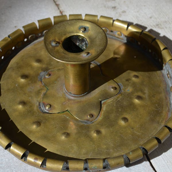 Children's Bird Stool or Footstool Hand Painted by Me: Distressed Teal ...