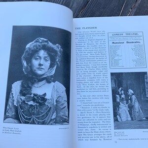 Antique 1902 Playgoer Magazine, Journal of Theatrical Art From Turn of ...