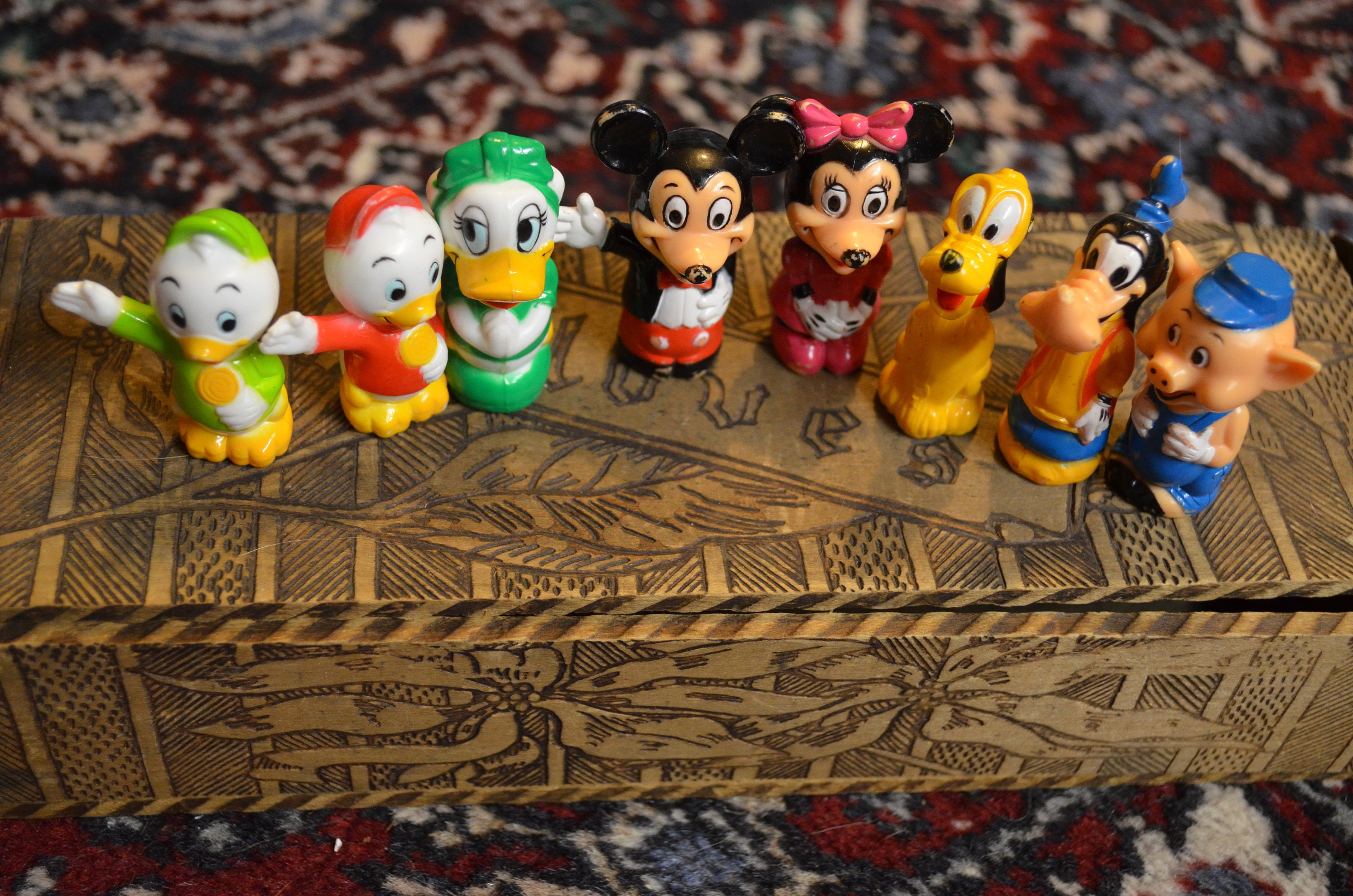 Cute Vintage DISNEY Set of Plastic Animation Cartoon - Etsy Ireland