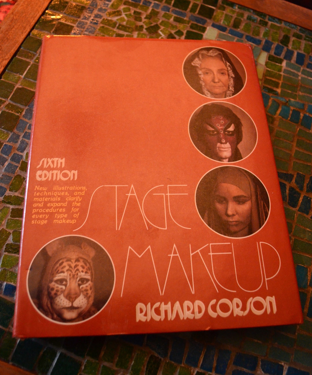Vintage Stage Makeup Hardback Book de Richard Corson 1981, publicado ...