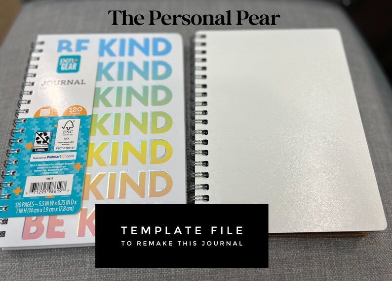 Journal Cover SVG, PDF, Digital File, Laser Cut File, Glowforge. Make ...