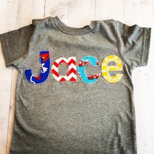 Back to School Outfit, 1st Day of School Personalized Shirt, Boy Girl ...