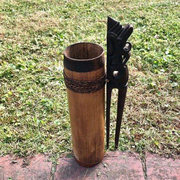 Antique Bamboo Carving - Etsy