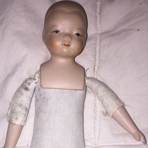 Vintage Happyland 82 Bye-lo Doll Clone Doll Victorian Revival Bisque ...