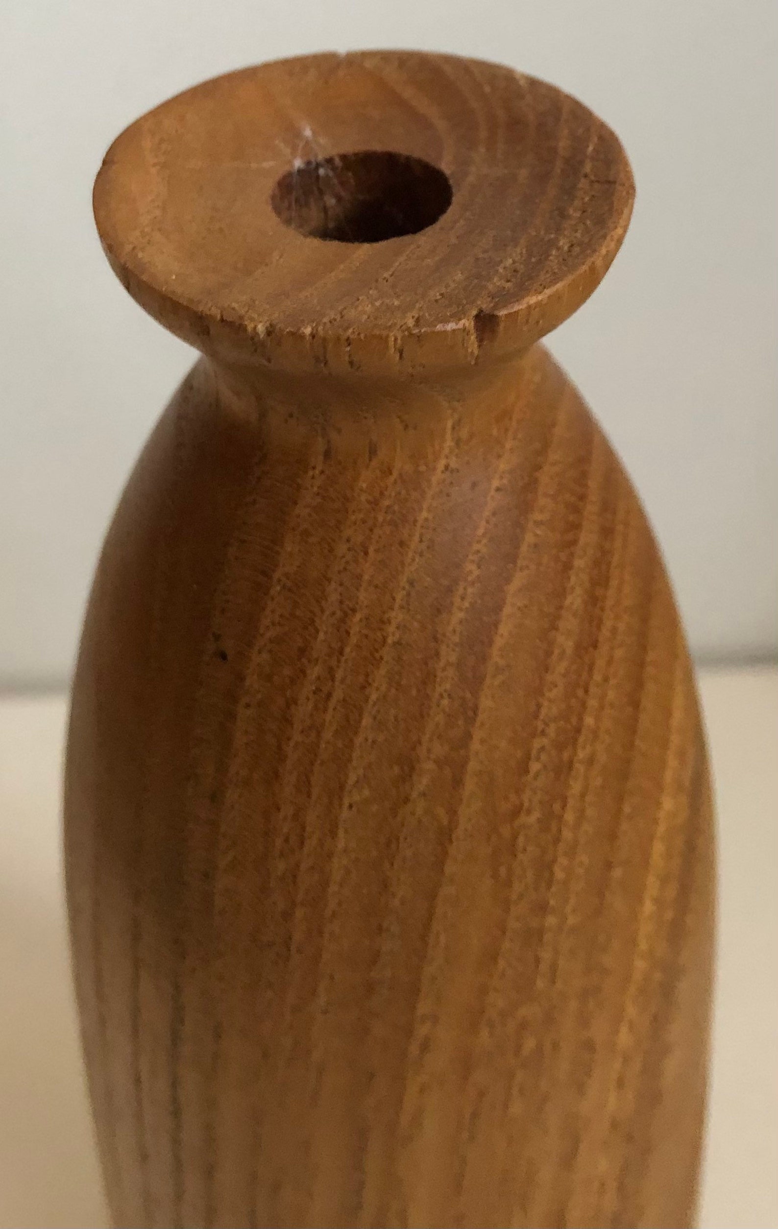 Beautifully Hand Turned Wooden Vase Artist Signed Dated 1988 - Etsy