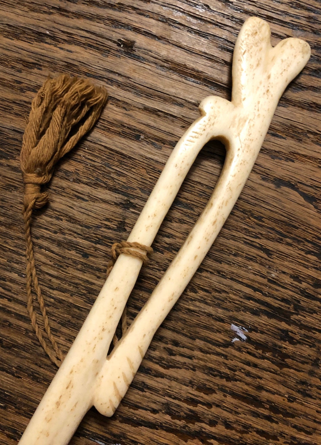 Antique Carved Ox Bone and Horse Hair Fly Swatter Fly Whisk Ornamental ...
