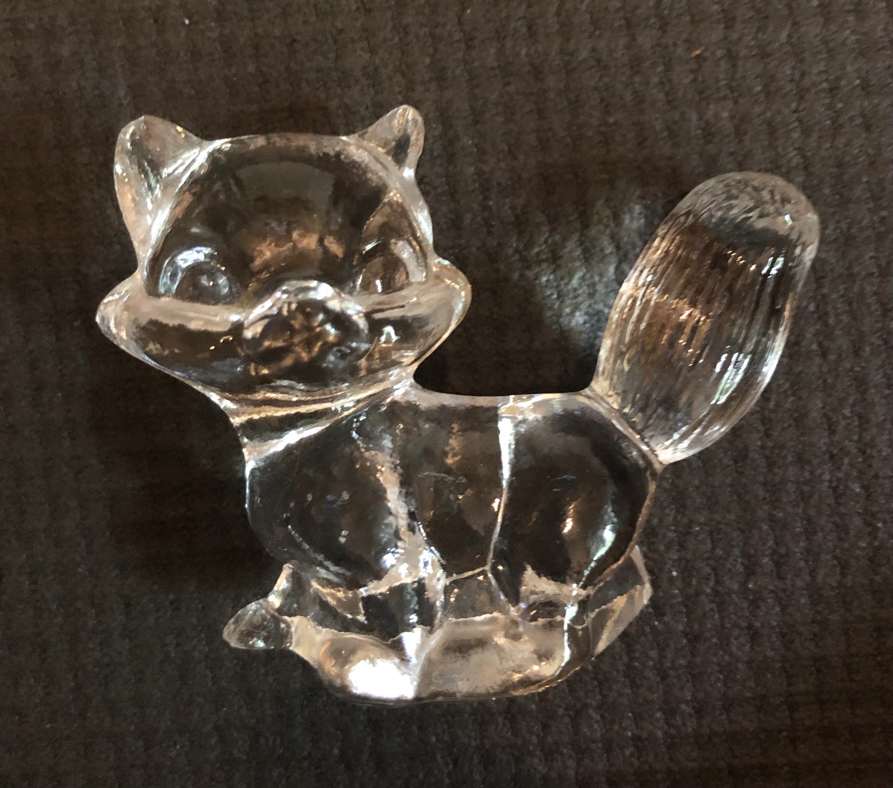 1980 Vintage Goebel Glass Fox or Cat Paperweight Figurine as Is - Etsy