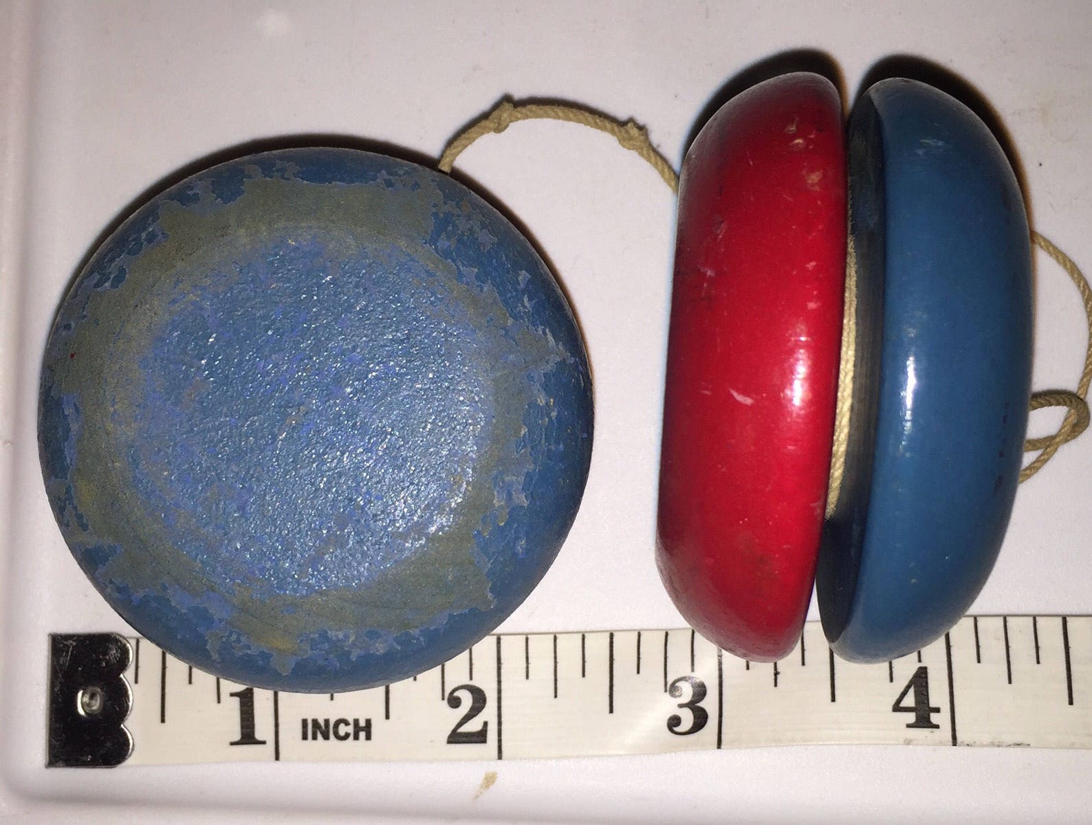 WHIRL-KING Top Wooden Yo Yo Each Red and Blue Circa 1950s Plus | Etsy