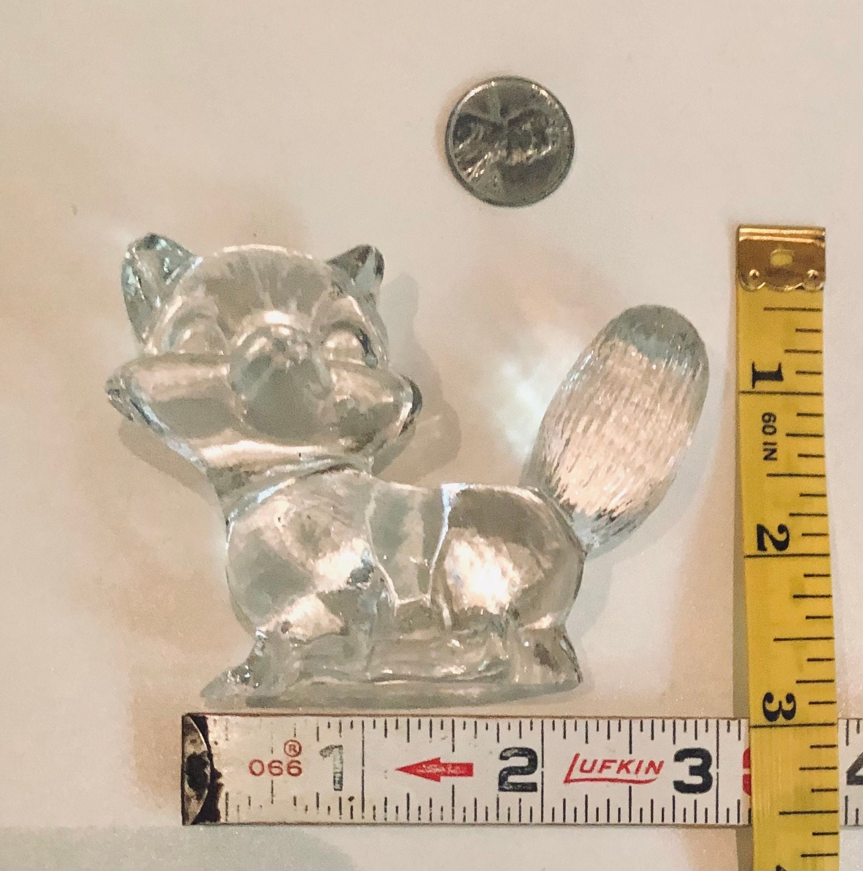 1980 Vintage Goebel Glass Fox or Cat Paperweight Figurine as Is - Etsy