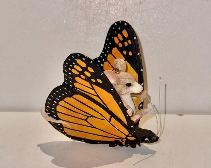 Cutest Charming Tales Maxine’s Butterfly Ride Anthropomorphic Mouse on ...