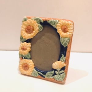 Vintage Ceramic Miniature Picture Frame Hand Painted in Philippines ...