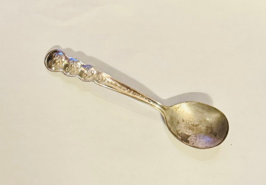 1960s Silver Plate Oh Oh Spaghettios Character Spoon Children’s Franco ...