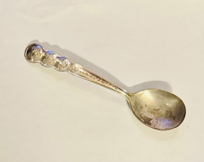 1960s Silver Plate Campbells Soup Kids Boy and Girl Character Spoon Set ...