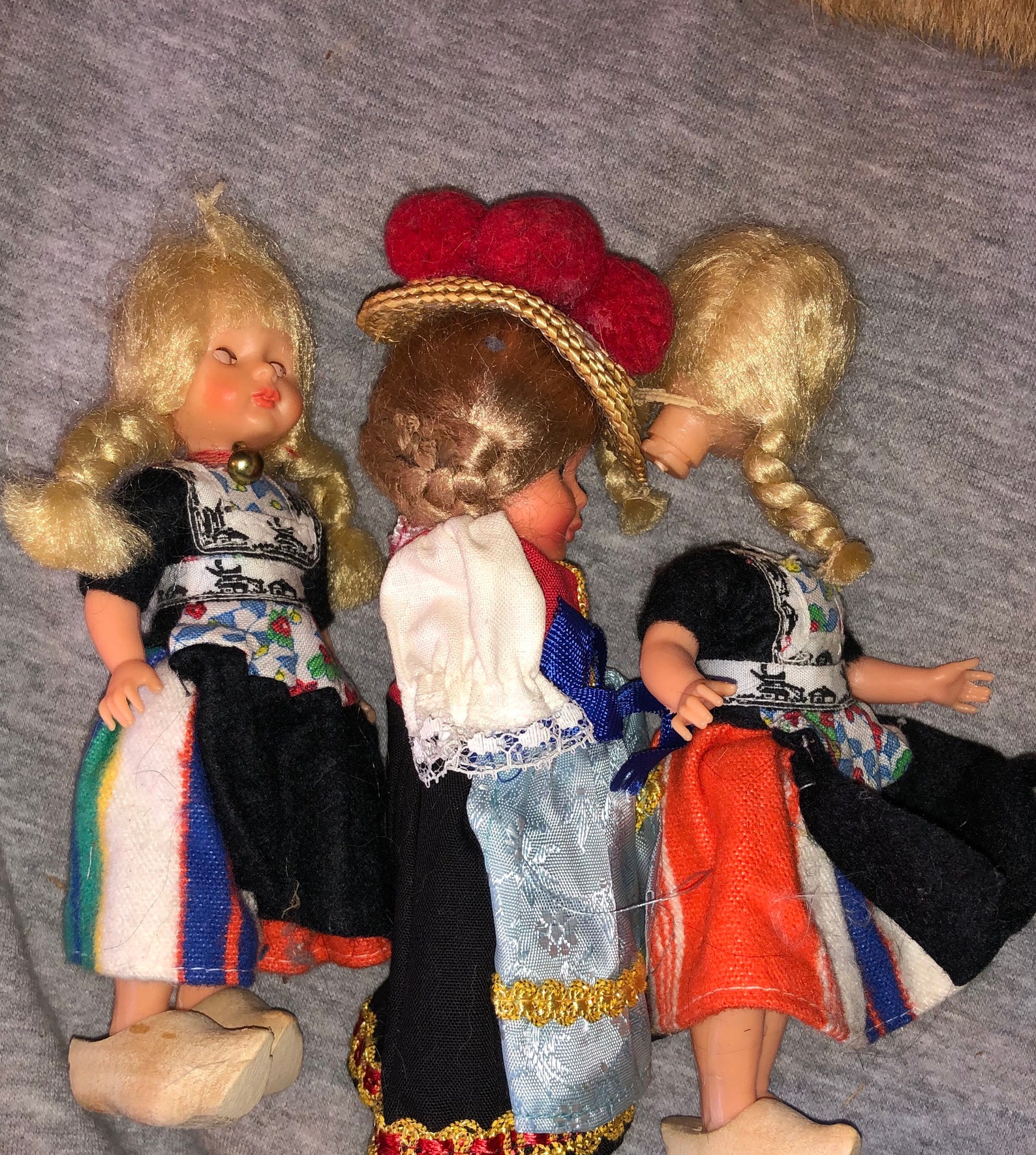Antique Dutch Dolls for Restoration and Parts Petite Vintage | Etsy