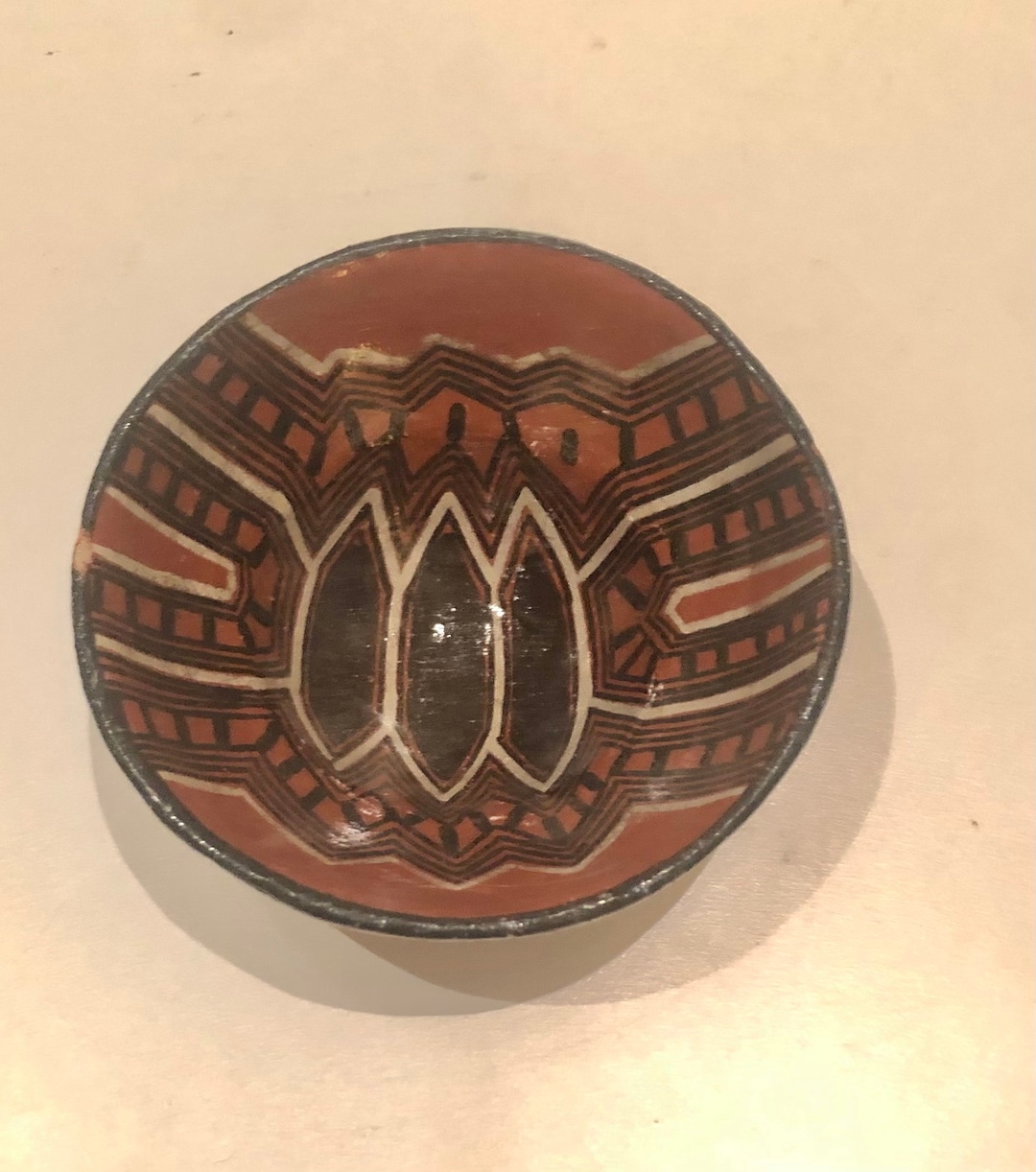 Sweet Miniature Ecuadorian Canelos Quichua Polychrome Amazon Forest ...