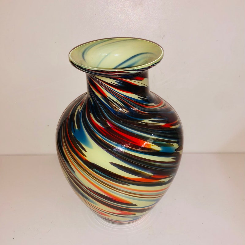 Swirl Art Glass - Etsy