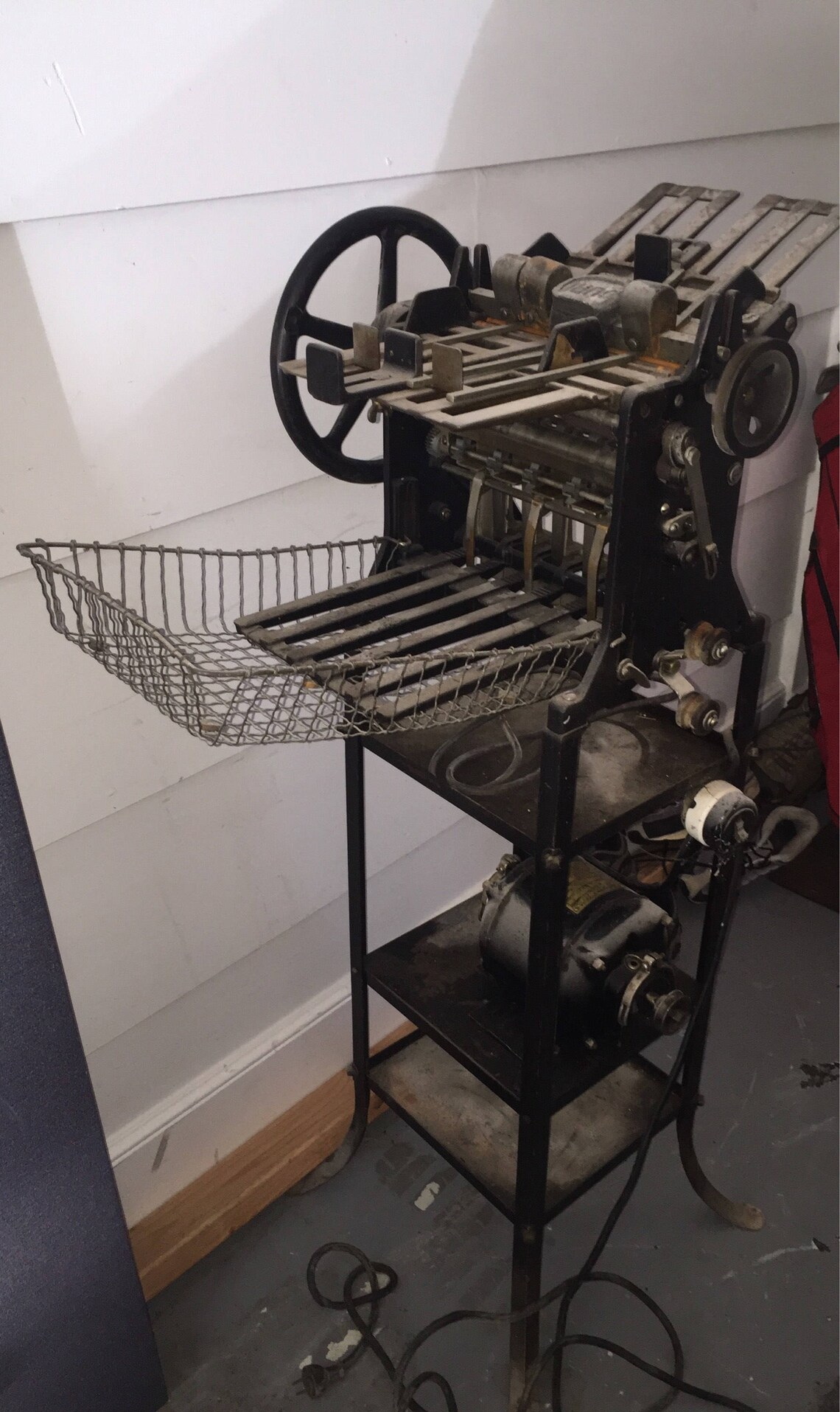 Mid Century Addressograph Industrial Equipment Electric Retro - Etsy