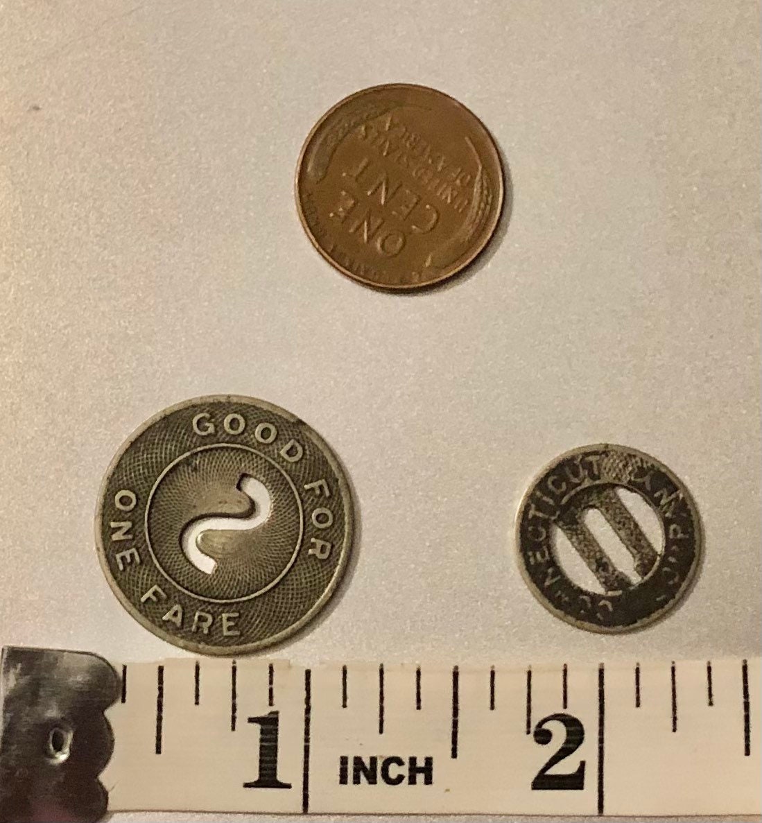 Antique Transit Company Token Collection Streetcar Token One - Etsy Norway