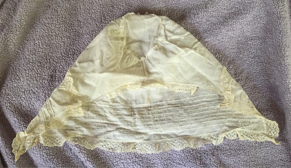 Edwardian Lace Baby Bonnet Victorian Baby Bonnet for Baby or | Etsy