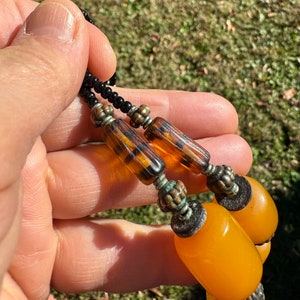 Vintage African Coptic Cross Pendant Necklace Eritrea Ethiopia Africa ...