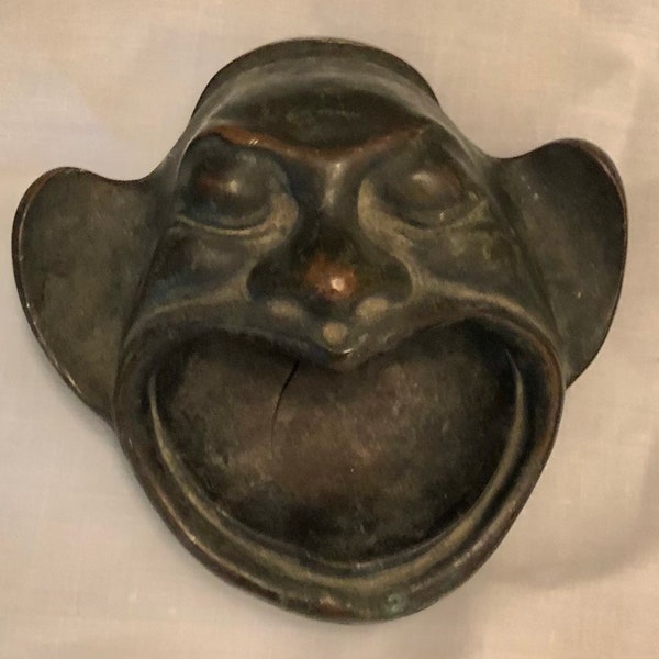 Antique Devil or Demon Head - Etsy