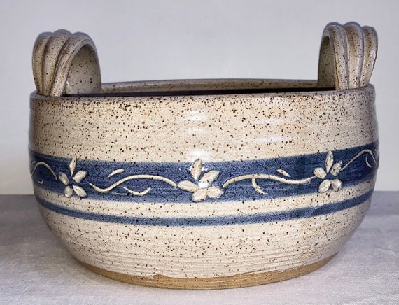 Handmade Vintage Linda Martin Studio Pottery Stoneware Sand | Etsy