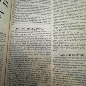 1960s Rand Mcnally USA Recreational Map Travel Guide National & State ...