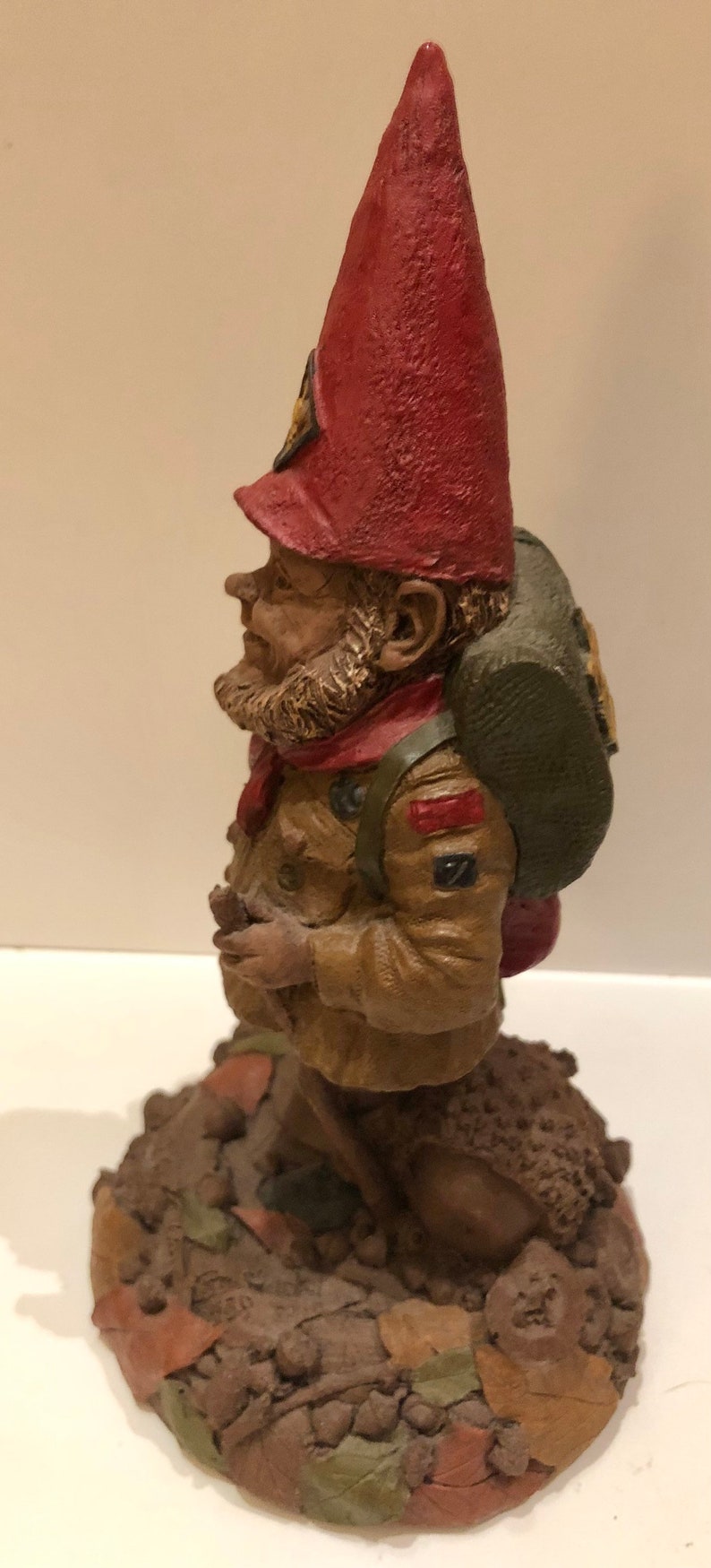 Vtg 1988 Tom Clark Gnome Sculpture Hiker Scout 2026 Cairn - Etsy