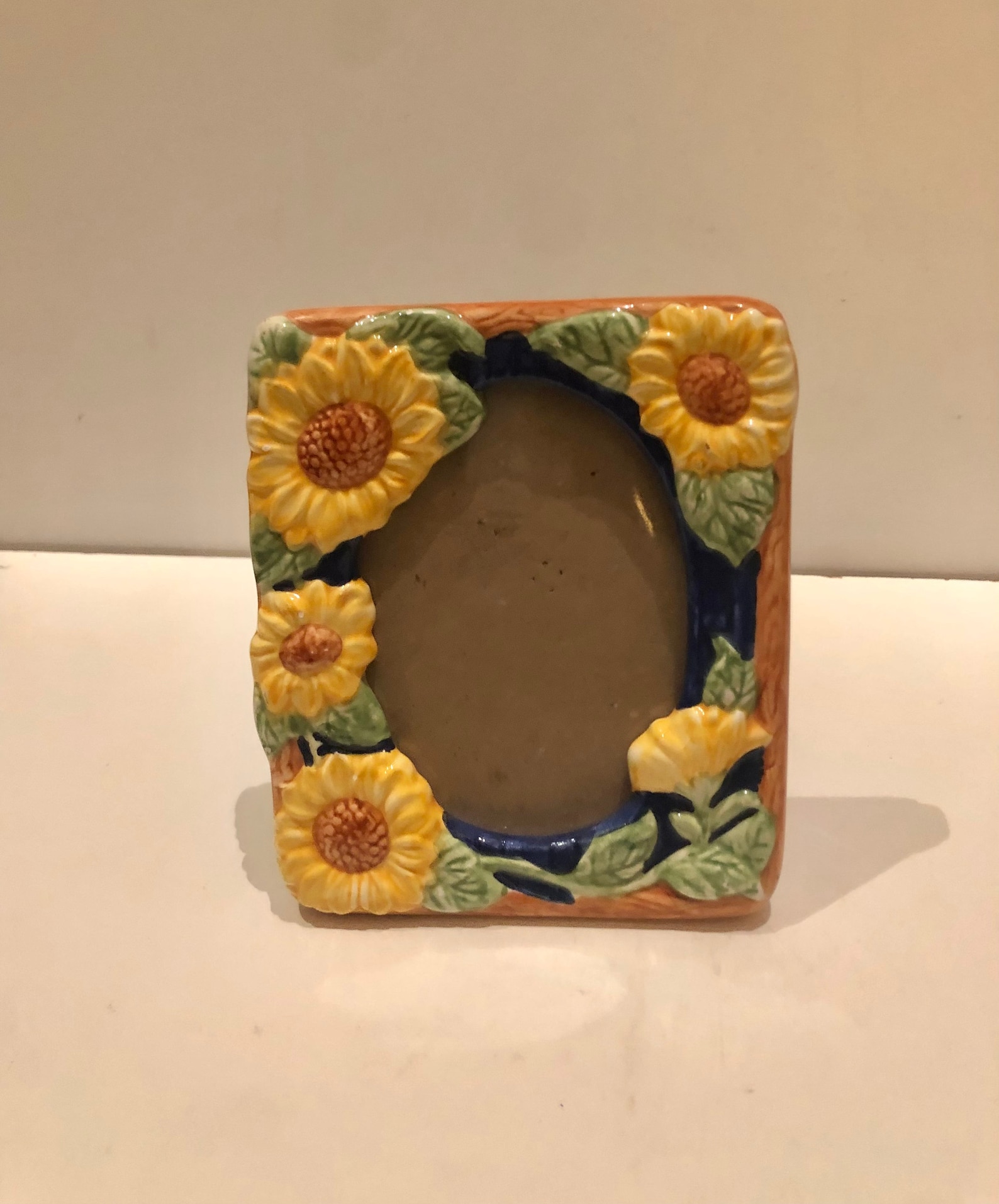 Vintage Ceramic Miniature Picture Frame Hand Painted in - Etsy