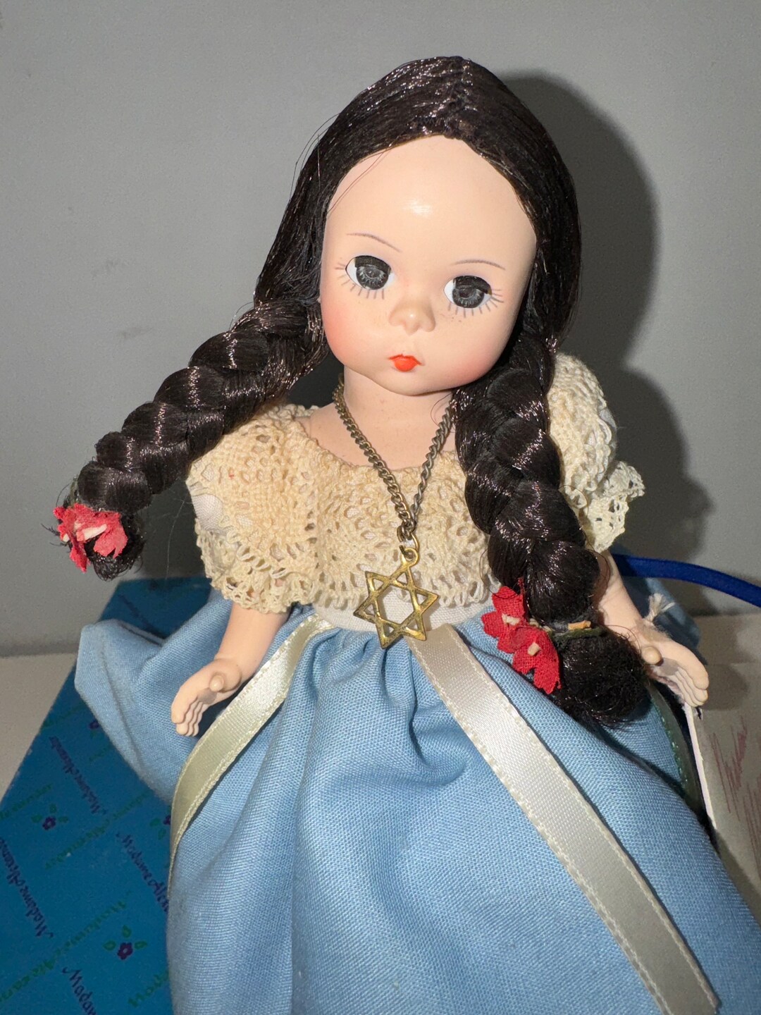 Vintage 8 Madame Alexander Israel Doll Like New in Orig Box W Stand ...