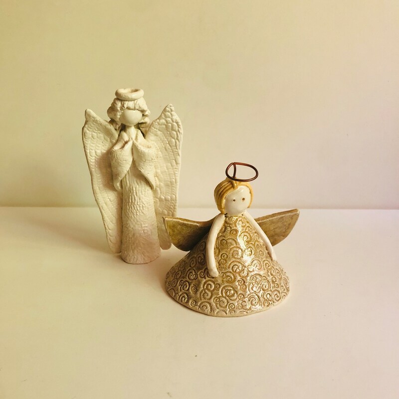 Pottery Angels - Etsy