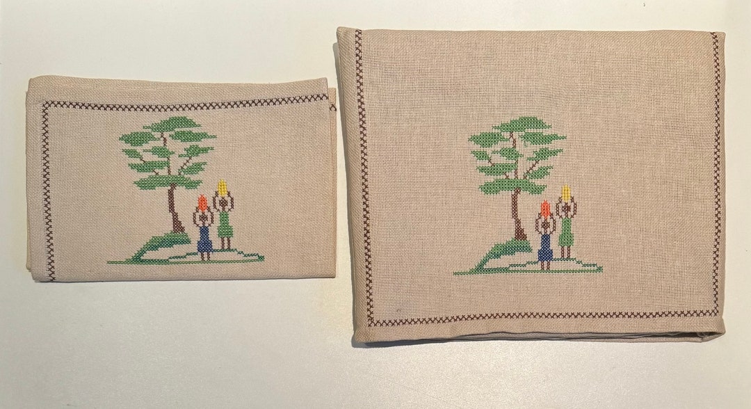 Charming Vintage Cross Stitch Kitchen Appliance Pop up Toaster Cover ...