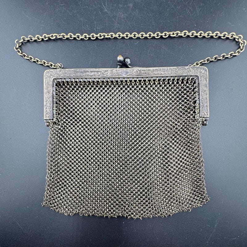 Vintage Mesh Purse - Etsy