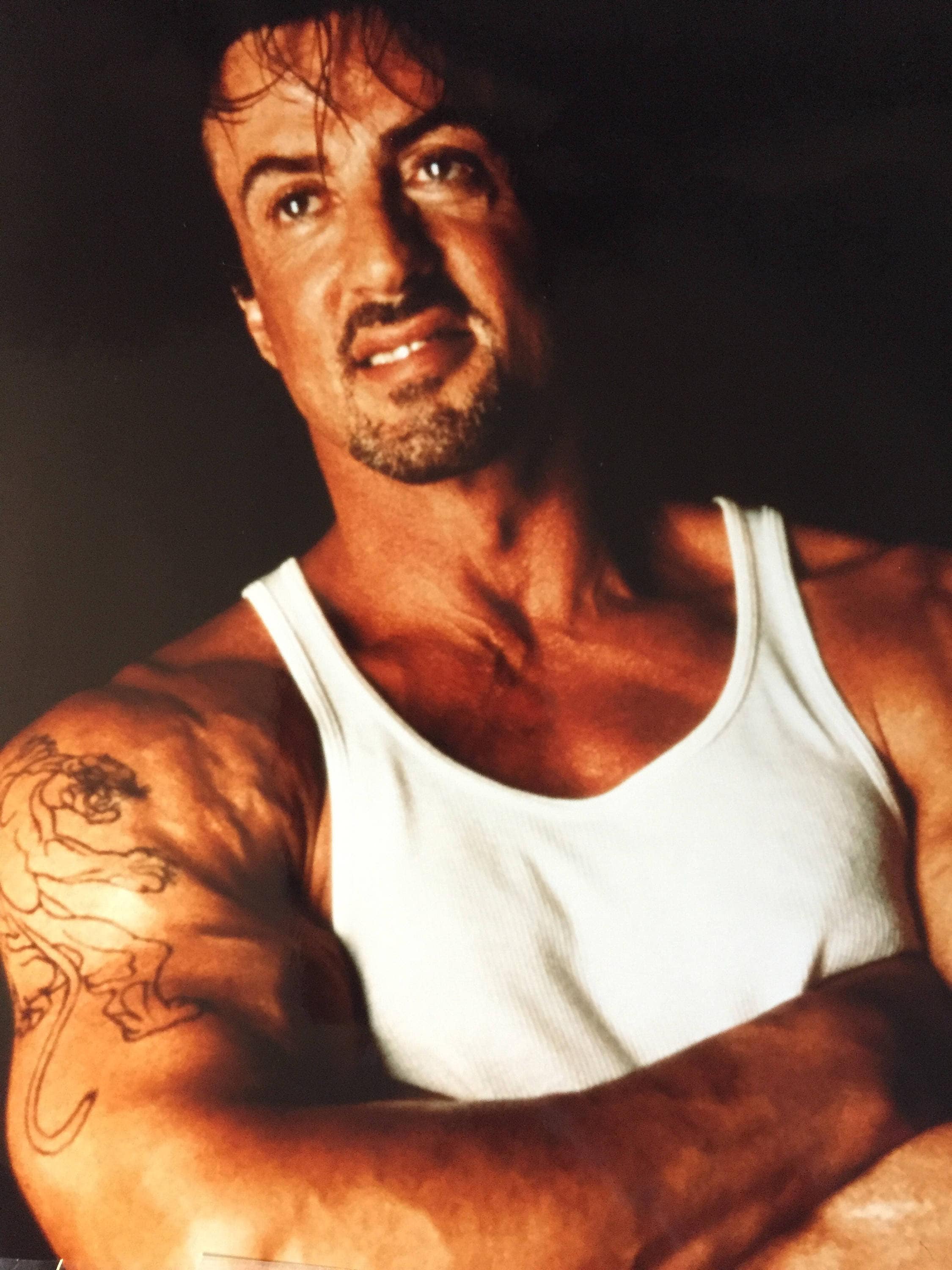 Sly stallone tattoo - Bronctattooaus.com