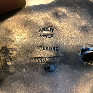 Vintage Mayan Tribal Mask Mexican Sterling Brooch Silver Signed ...