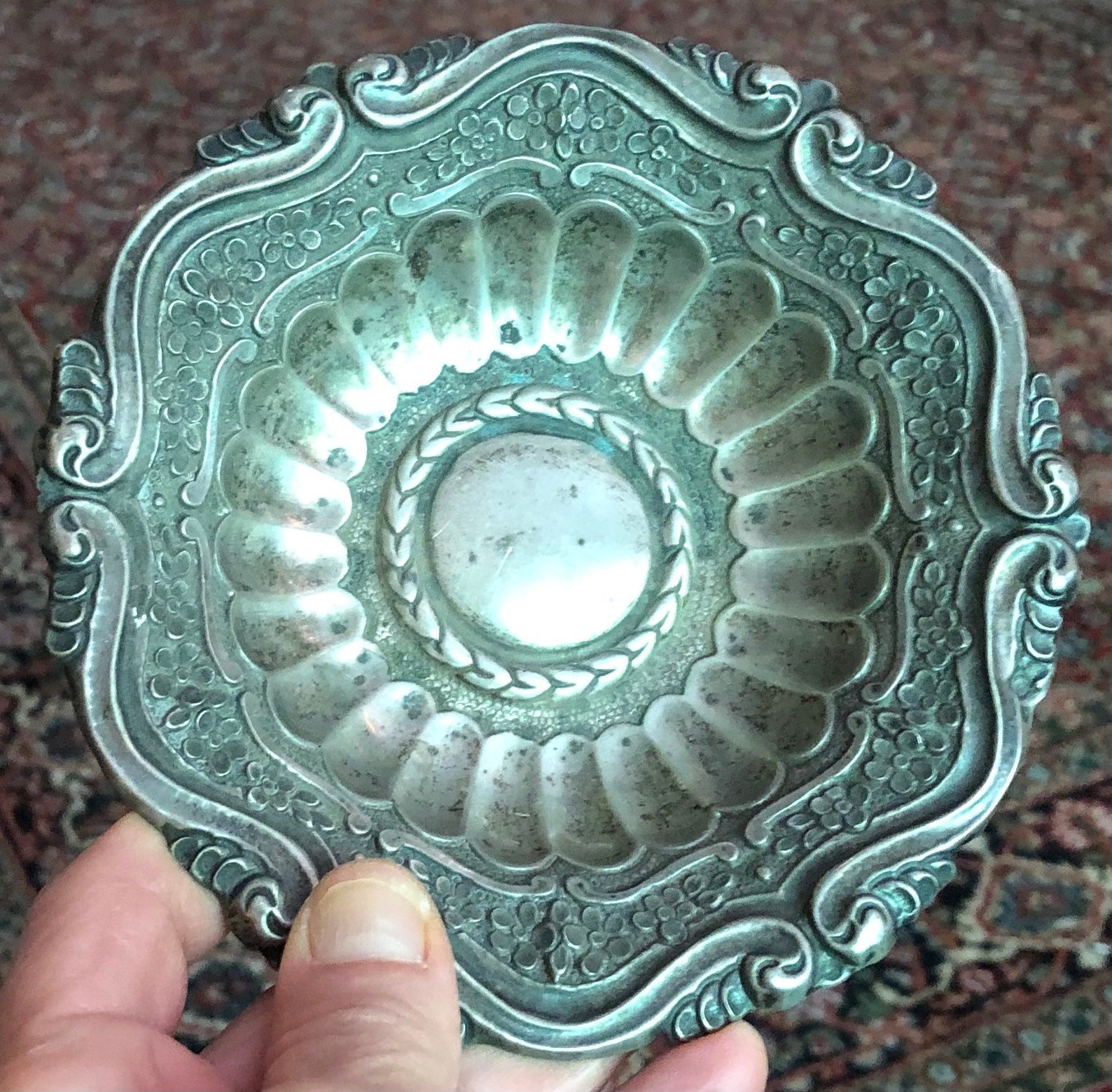 Antique Ornate Silver Victorian Candy Dish Bonbon Dish - Etsy