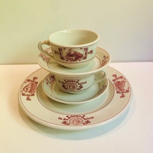 Vintage New Georgia Railroad Dinner Plate Cup & Saucer Set - Etsy