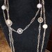 Israeli Brutalist Filigree Necklace Vintage Agate Chain Flapper ...