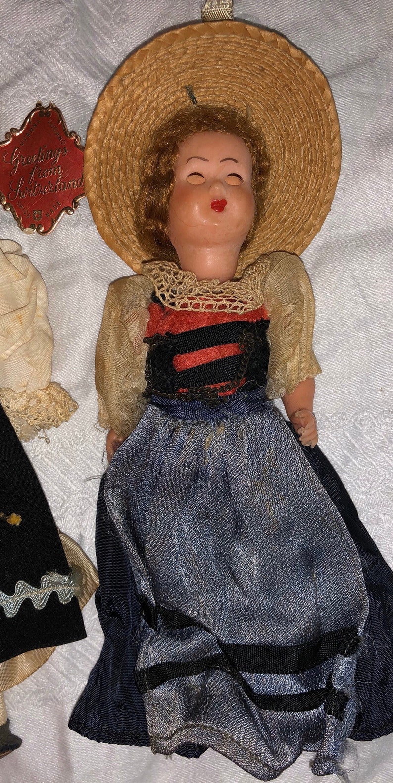 Vintage European Souvenir Dolls Slovenian Doll Swiss & Italian - Etsy