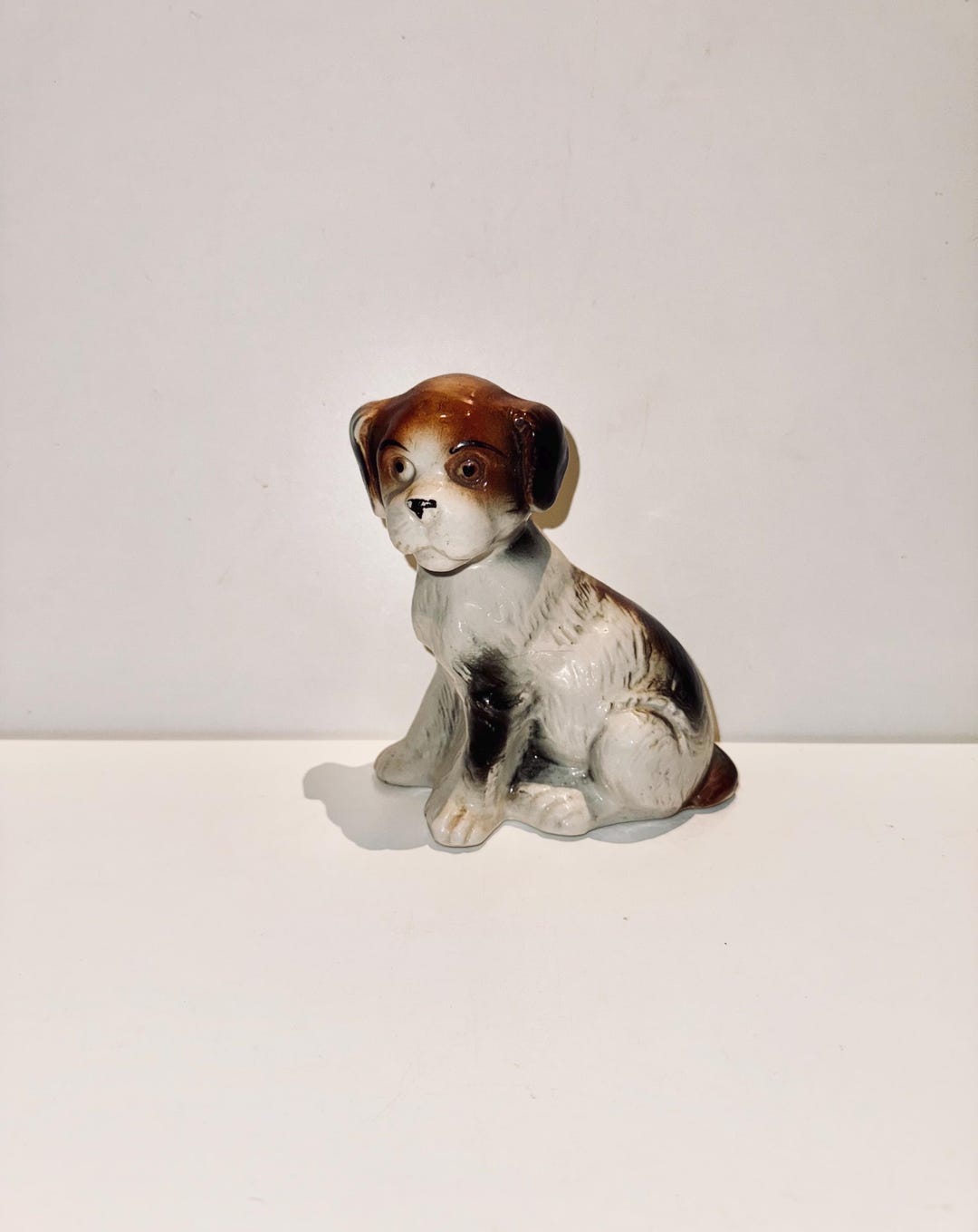Gorgeous Brazilian Ceramic Puppy Dog Statue Figurine Handcrafted MCS ...