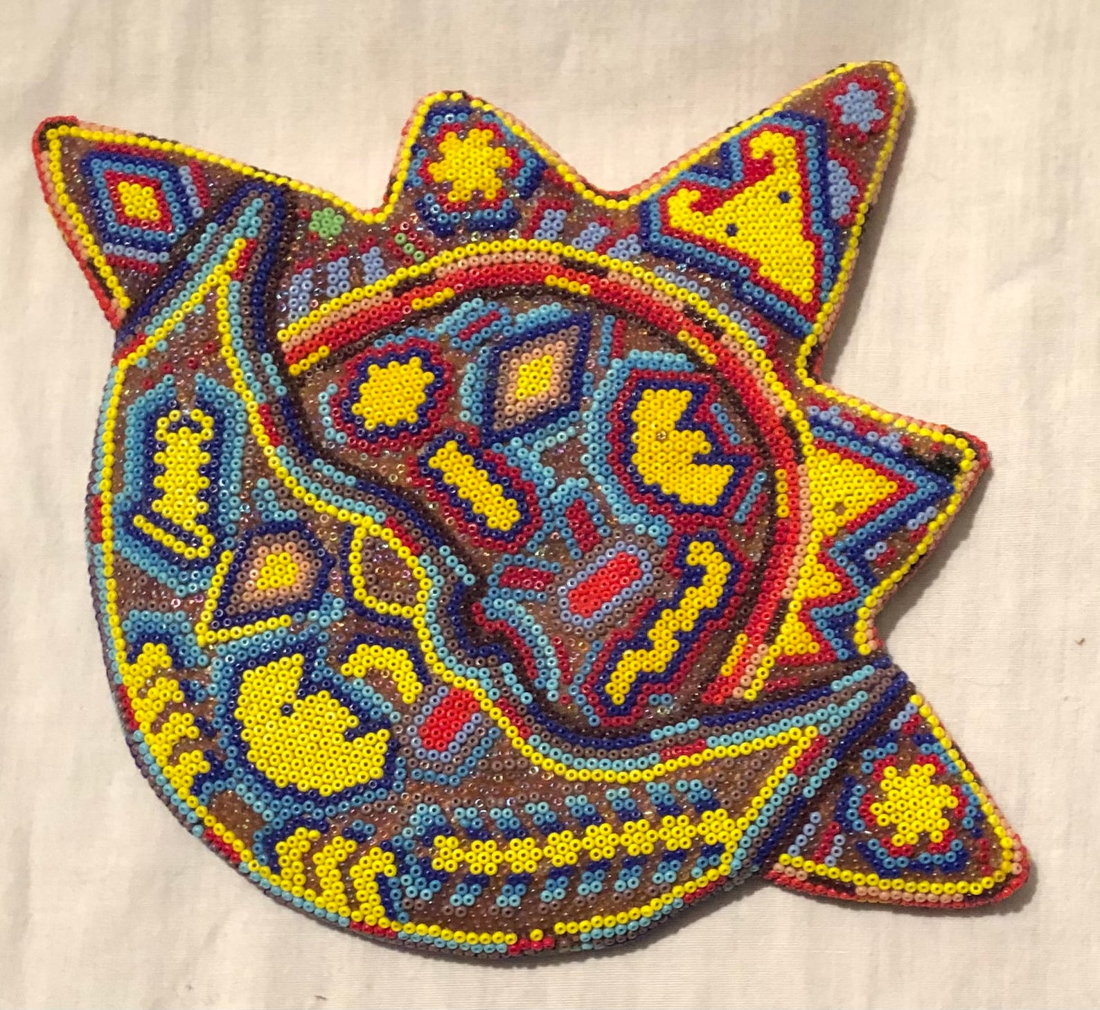 Vintage Huichol Mexican Beaded Folk Art Stylized Scorpion - Etsy Australia