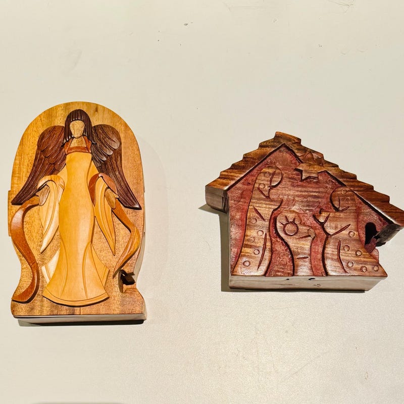Carver Dan Puzzle Boxes - Etsy