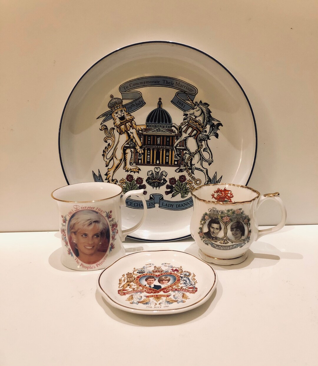 Princess Di British Royalty Collection Lady Diana Spencer H.R.H. Prince ...