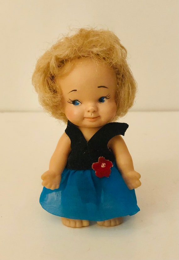 1965 Uneeda Pee Wee Pocket Size Doll Vintage Miniature With - Etsy