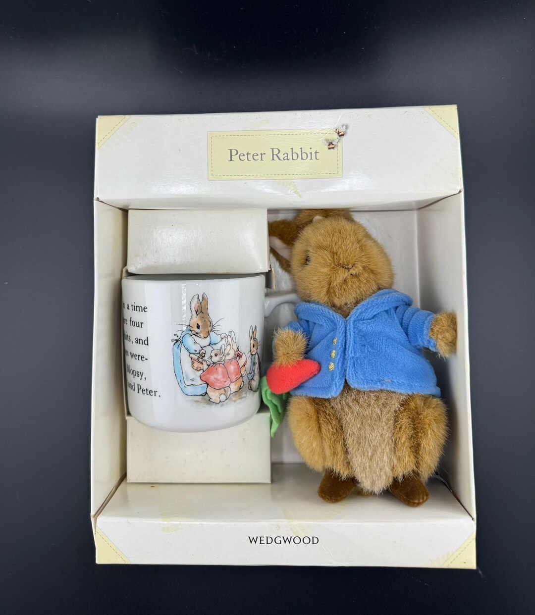Wedgwood Peter Rabbit Original Mug & Plush Rabbit World of Beatrix ...