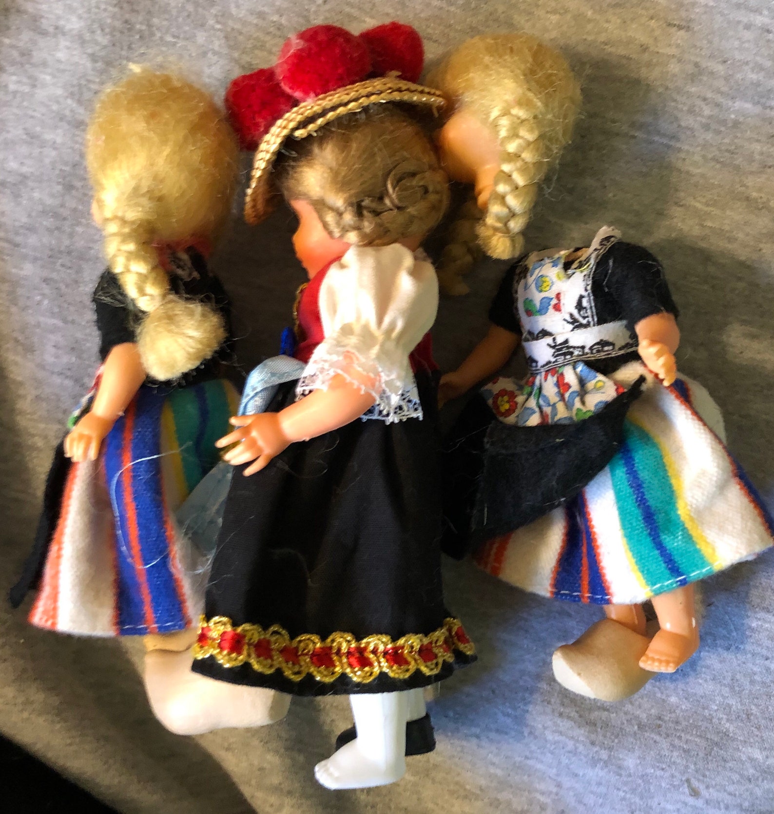 Antique Dutch Dolls for Restoration and Parts Petite Vintage | Etsy