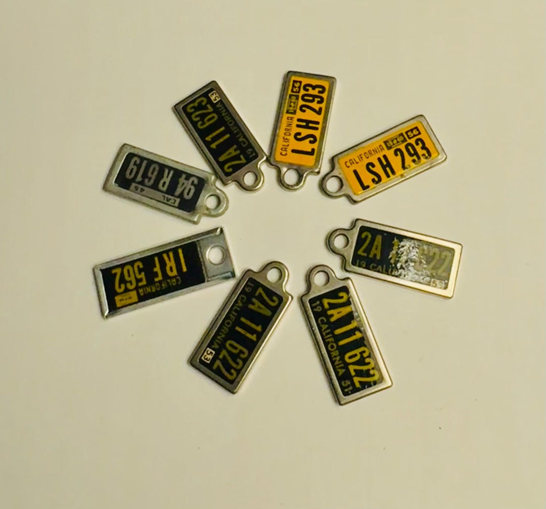 Vintage Miniature License Plates by Disabled American Veterans Key ...